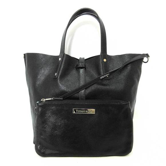 Tiffany & Co. | Bags | Tiffany Bag Reversible Mini Tote Black Handbag ...